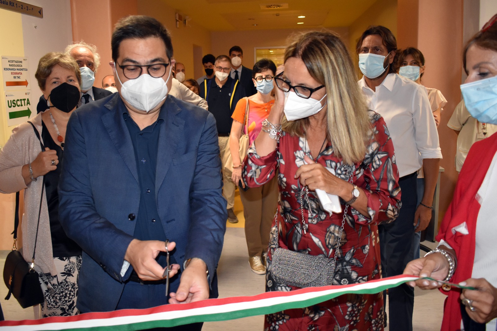 Roma, San Giovanni Addolorata, taglio del nastro con D'Amato ...