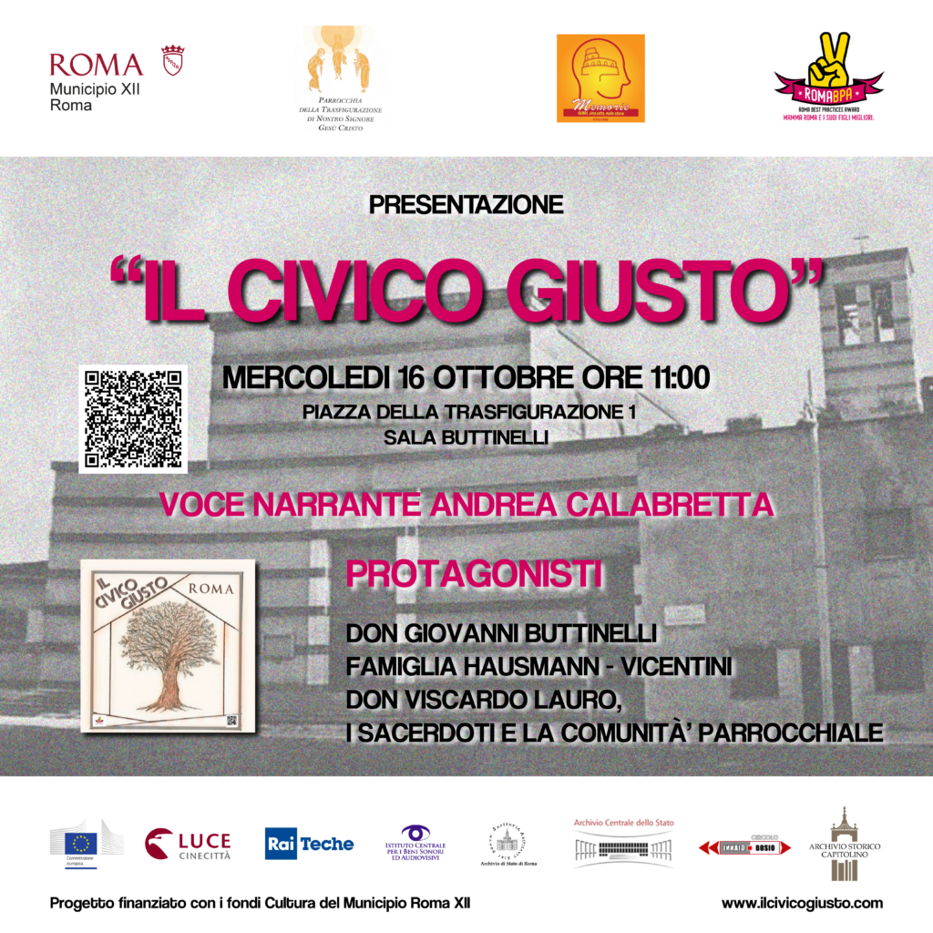 Il Civico Giusto, il 16 è dedicato alla Chiesa della Trasfigurazione ...