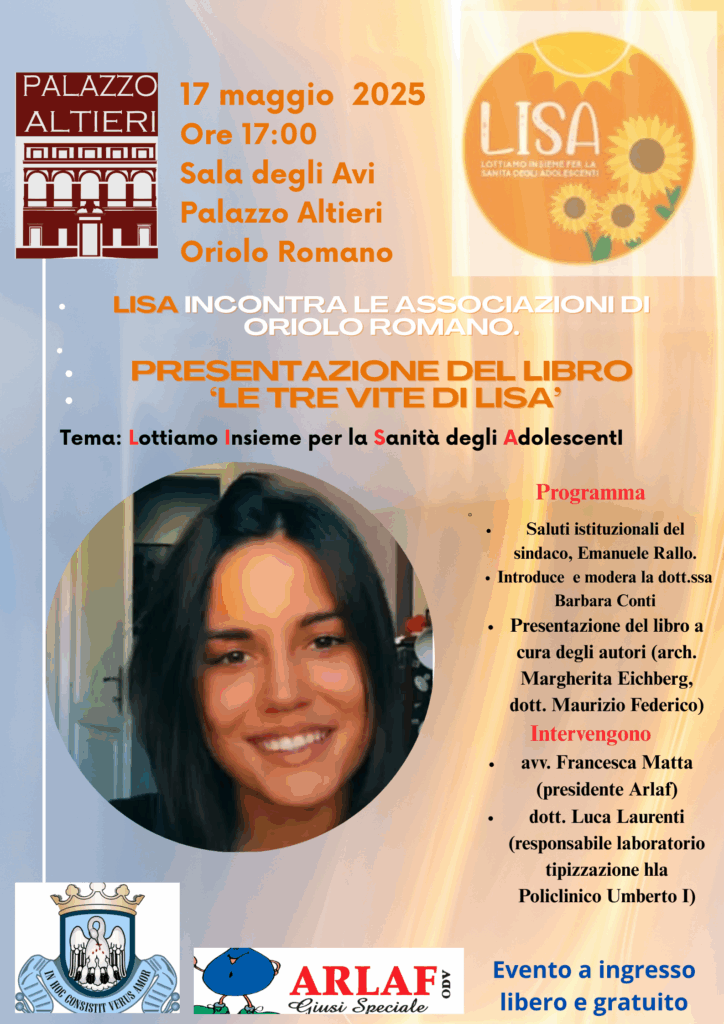 Oriolo, sabato 17 a palazzo Altieri "Le tre vite di Lisa ...